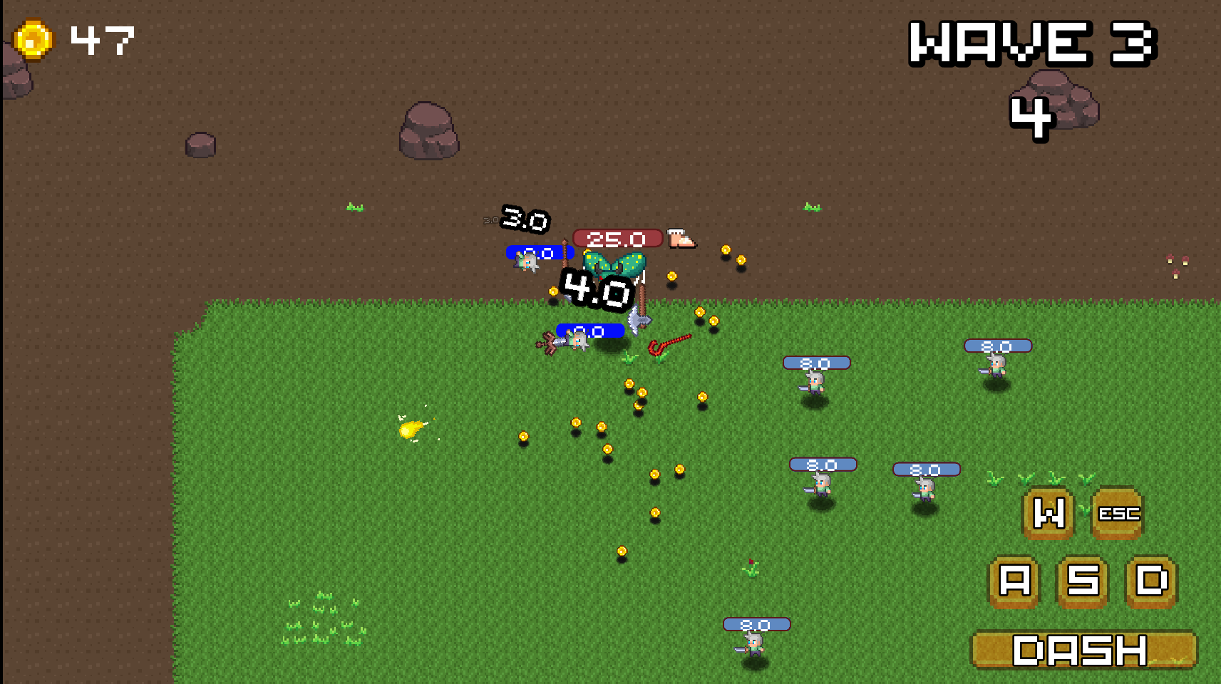 Boss Battle Arena (game jam) by PixelDrip