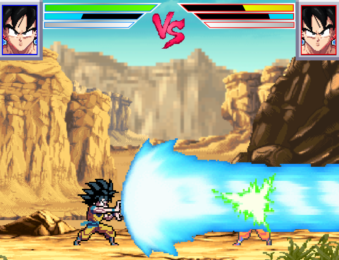 Dragon Ball Z: 2D Pixel Fight! Beginner Edition by notSanss