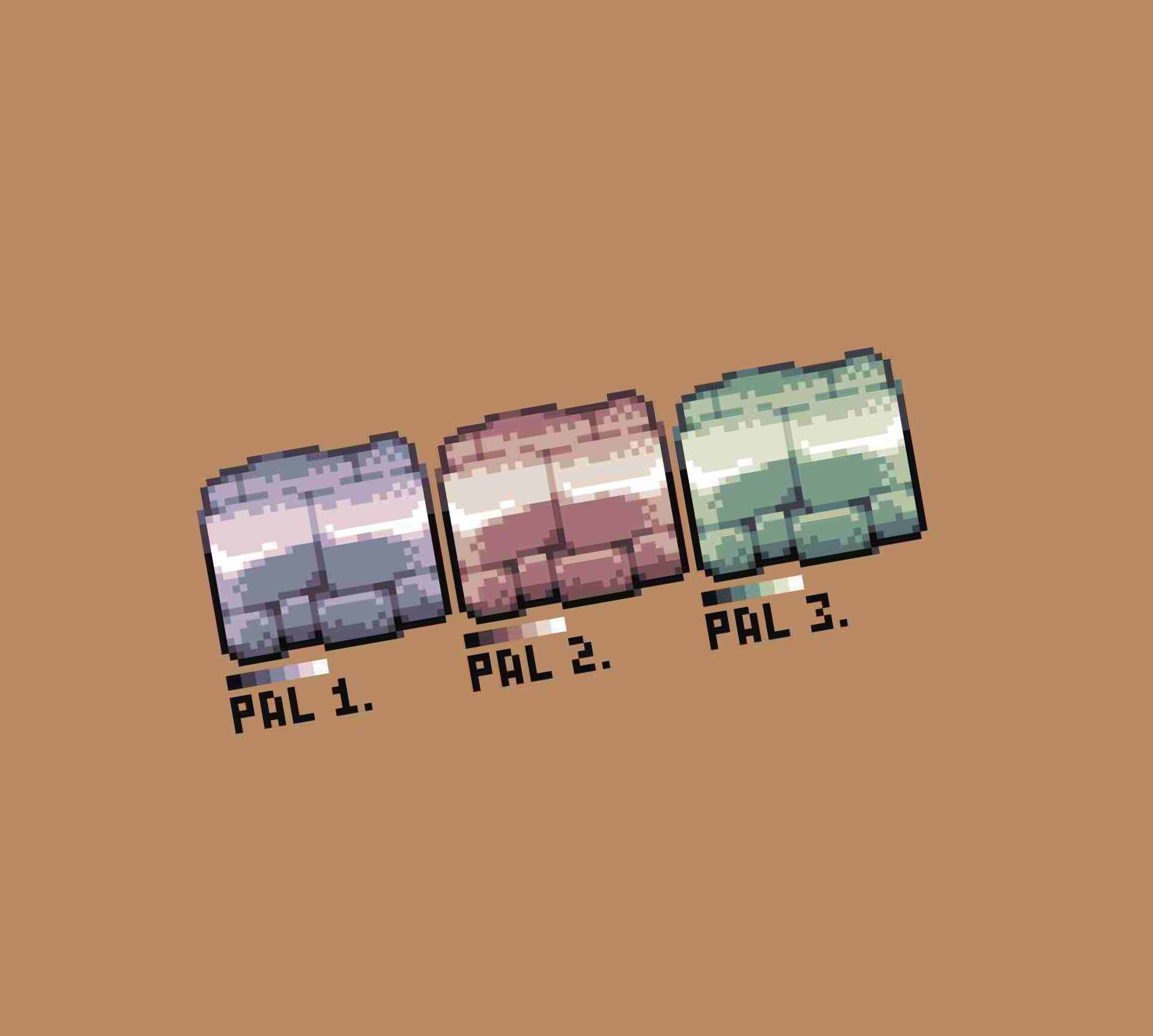 Platform TILESET - stone bricks by Andro Art - Pixel Artist