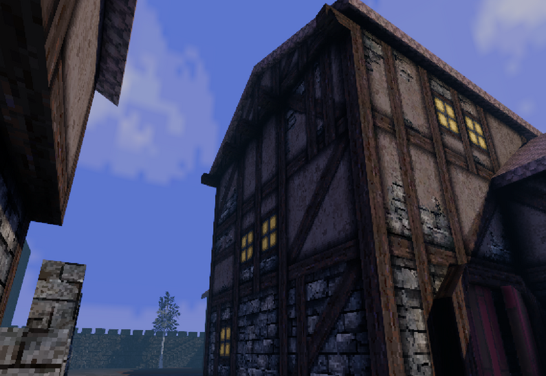 Daggerfall-like Townhouse 64x64 Texture Pack by Level Eleven Games