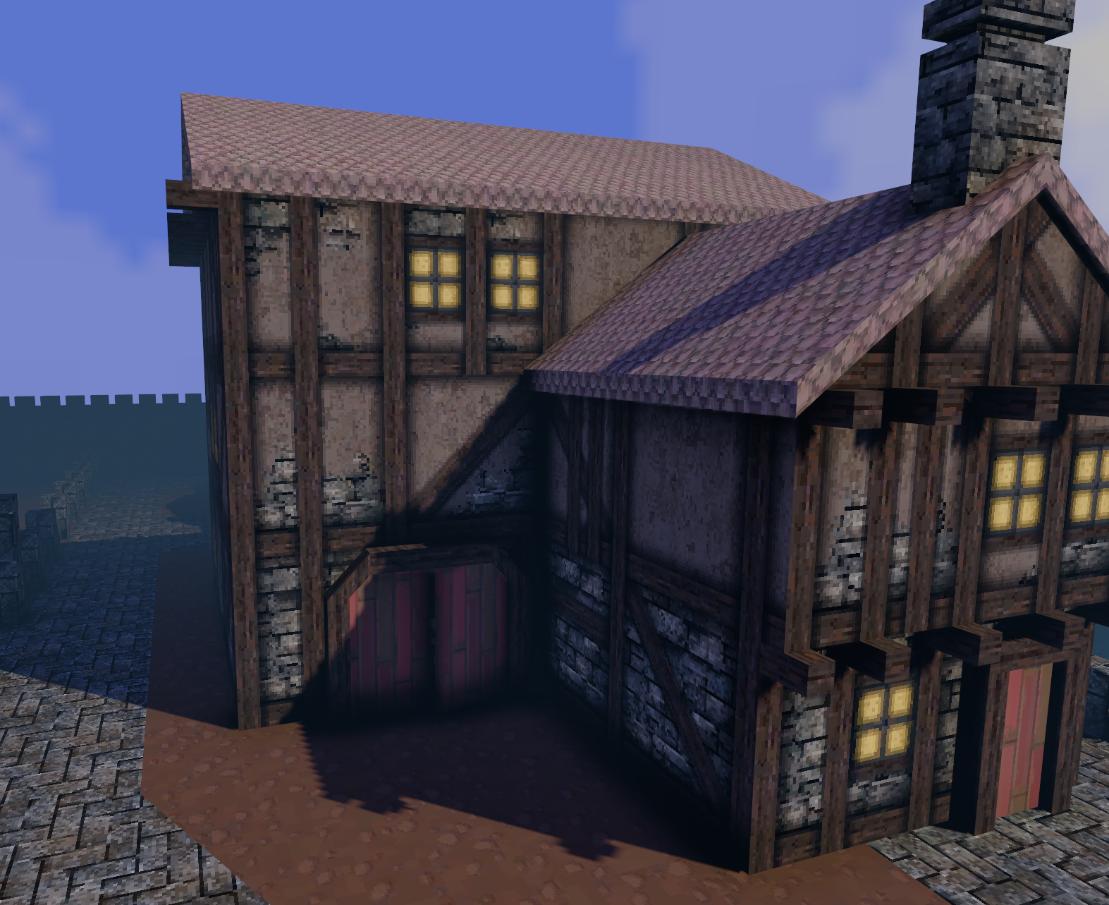 Dark Fantasy Townhouse 64x64 Texture Pack by Level Eleven Games