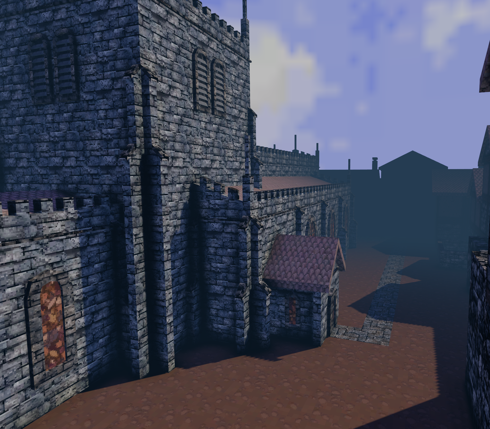 Daggerfall-like Townhouse 64x64 Texture Pack by Level Eleven Games