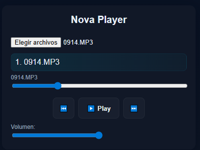 Nova Player by ChatGPter & Isacc Store
