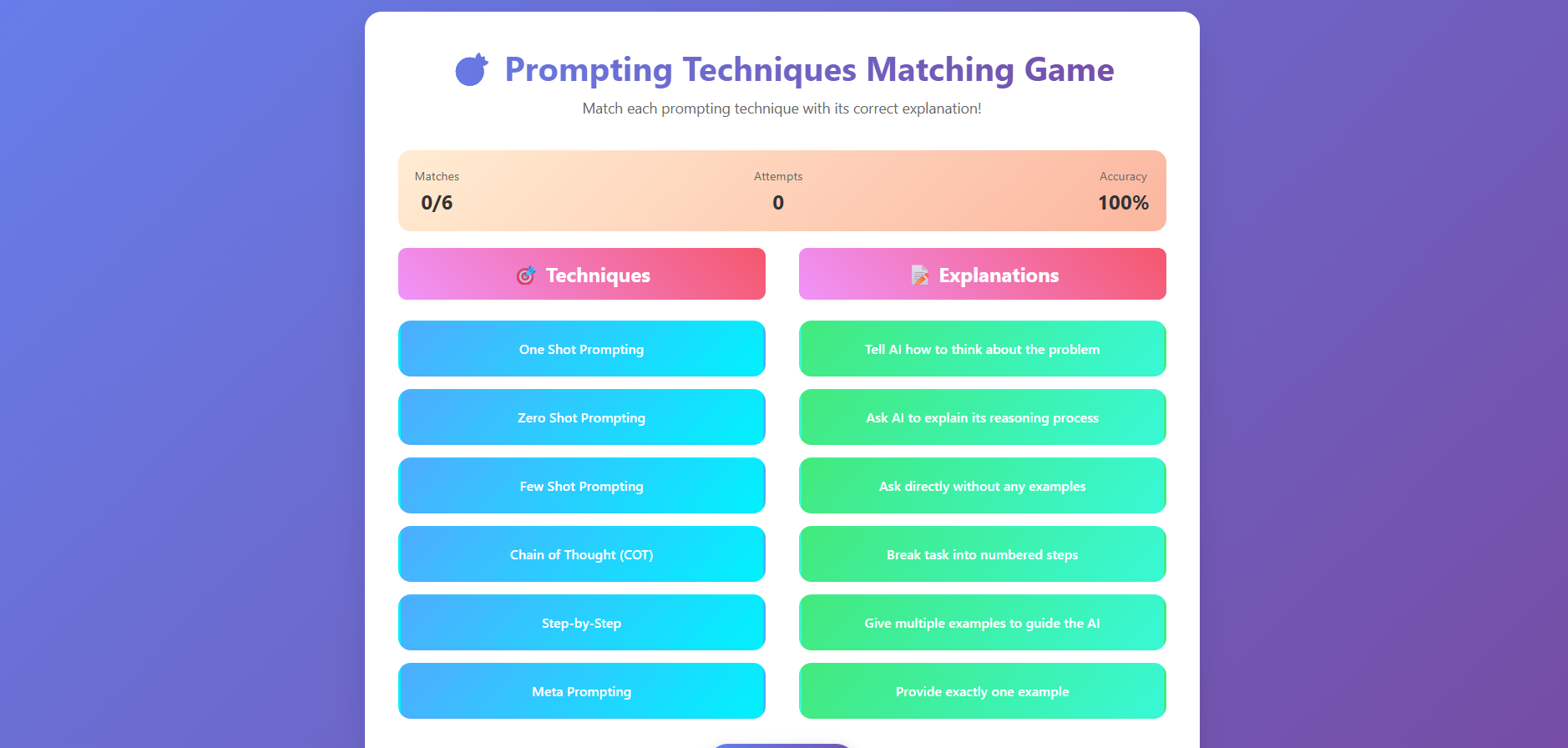 PE Matching Game by ancch17