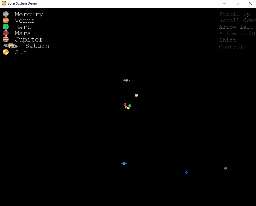 Solar System Pixel Art Pack Mini (12×12) by Pixcoforge