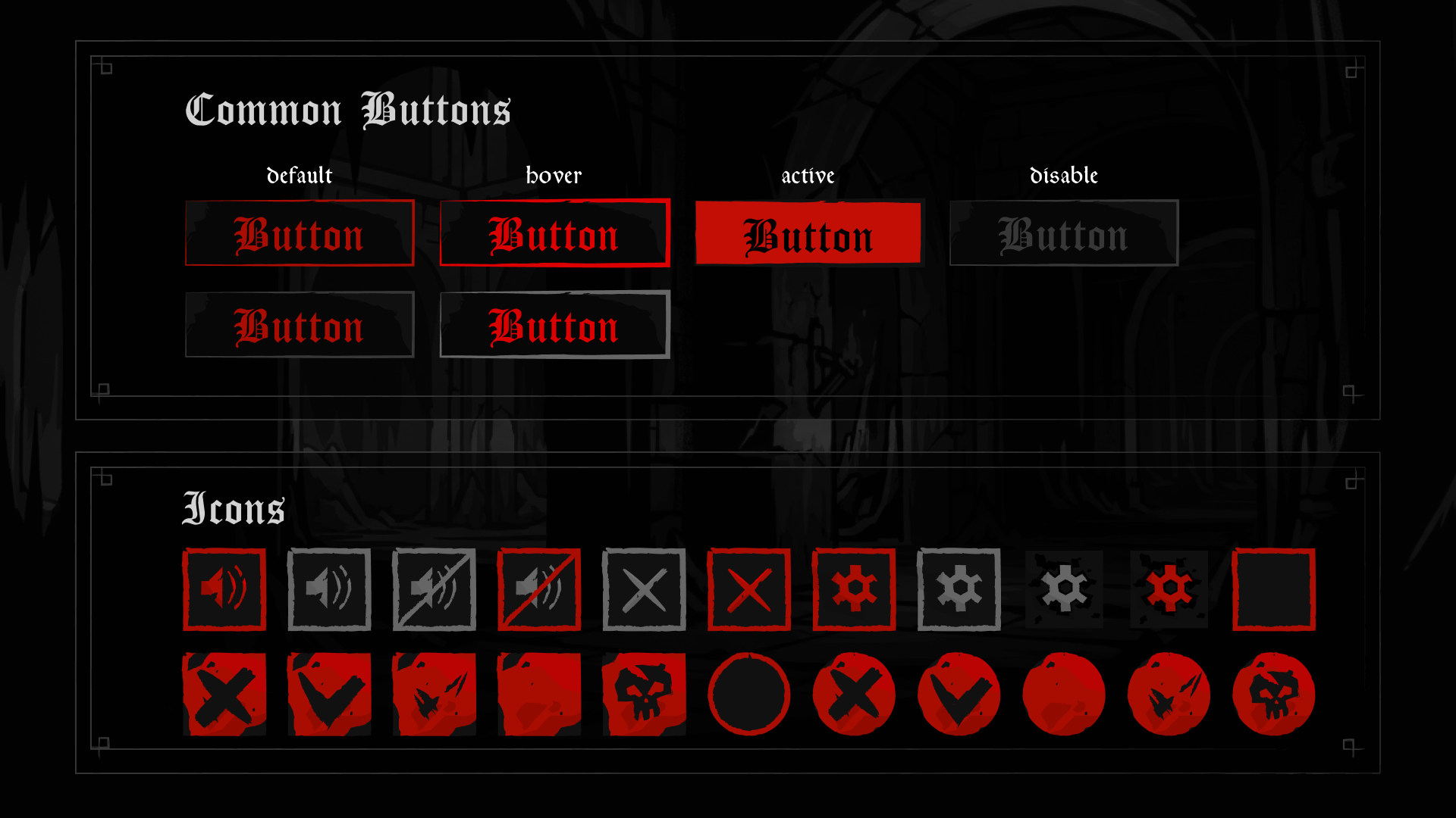 BloodLines UI (Unity Asset) by xGaida, Shieldomirs
