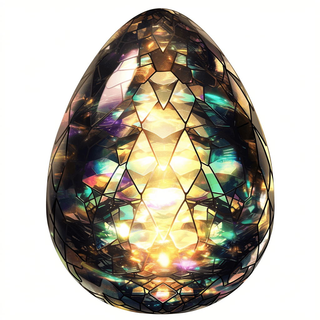 Fantasy mystical beast egg 2D graphic assets by Shenyou Game
