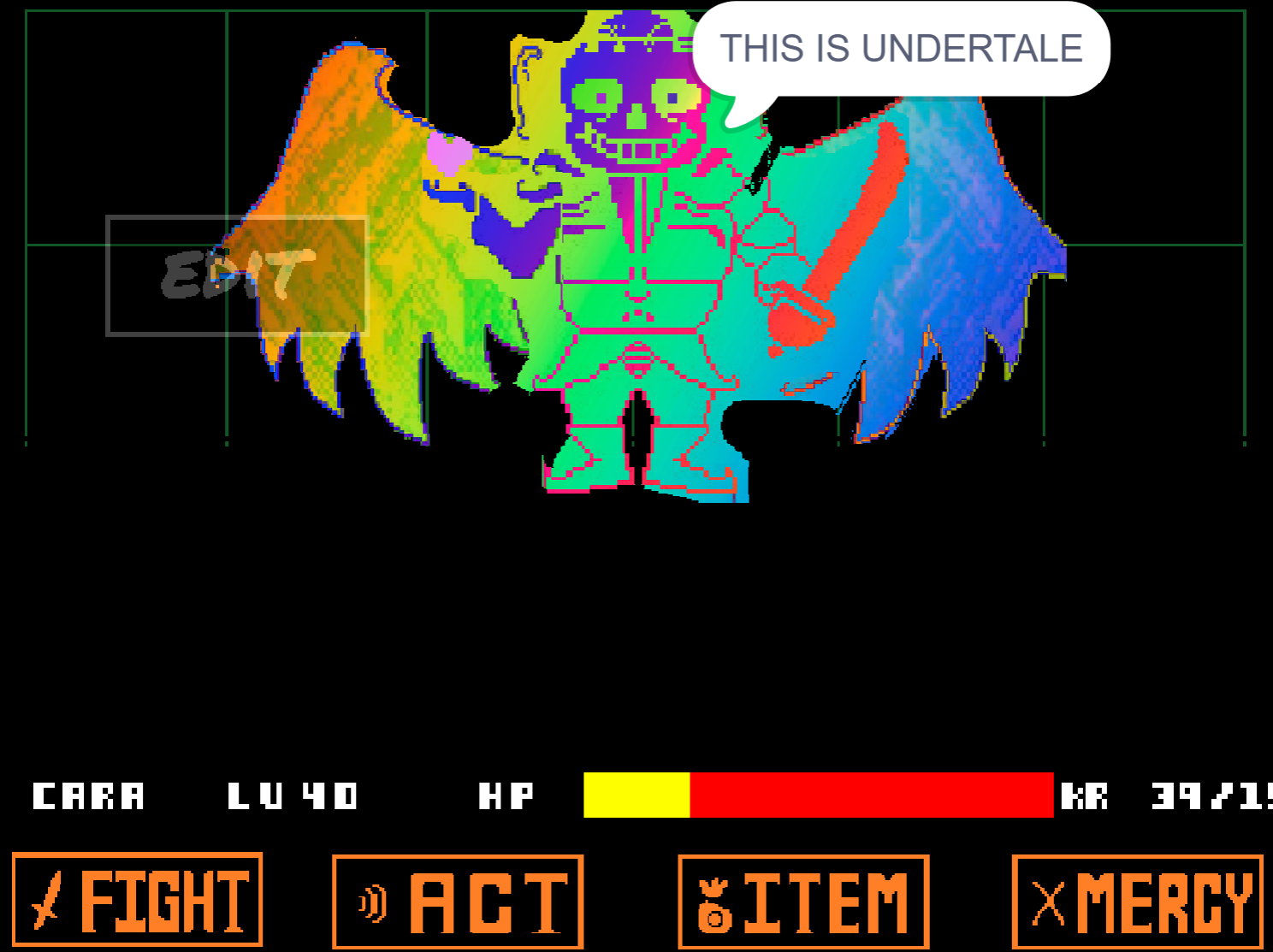 genocide power sans fight by Croffy Crofter