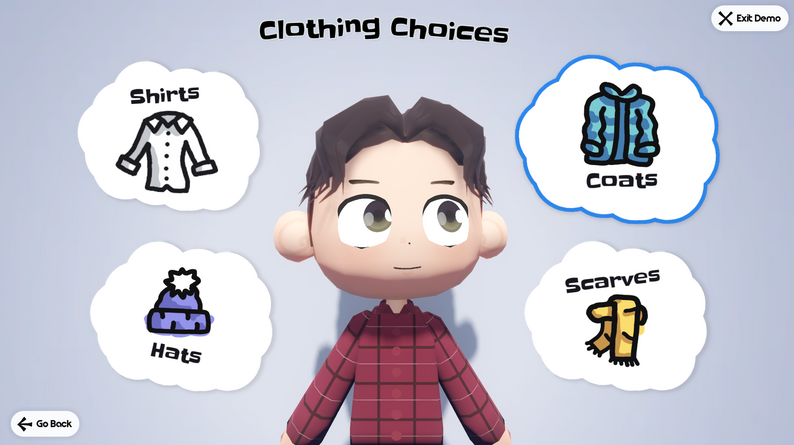 Character Customization Demo by 1EpikDuck