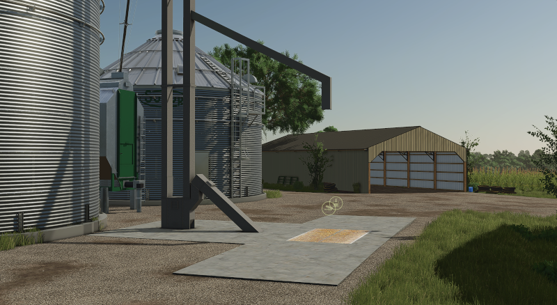 FS 25 Sukup Medium Grain Leg by KayeFarmsModding