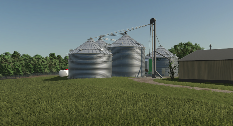 FS 25 Sukup Medium Grain Leg by KayeFarmsModding