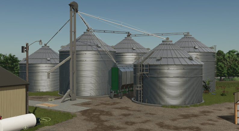 FS 25 Sukup Medium Grain Leg by KayeFarmsModding