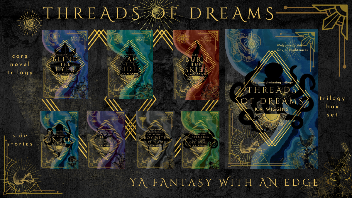 Black the Tides: Escape the City of Nightmares (Threads of Dreams, 2 ...