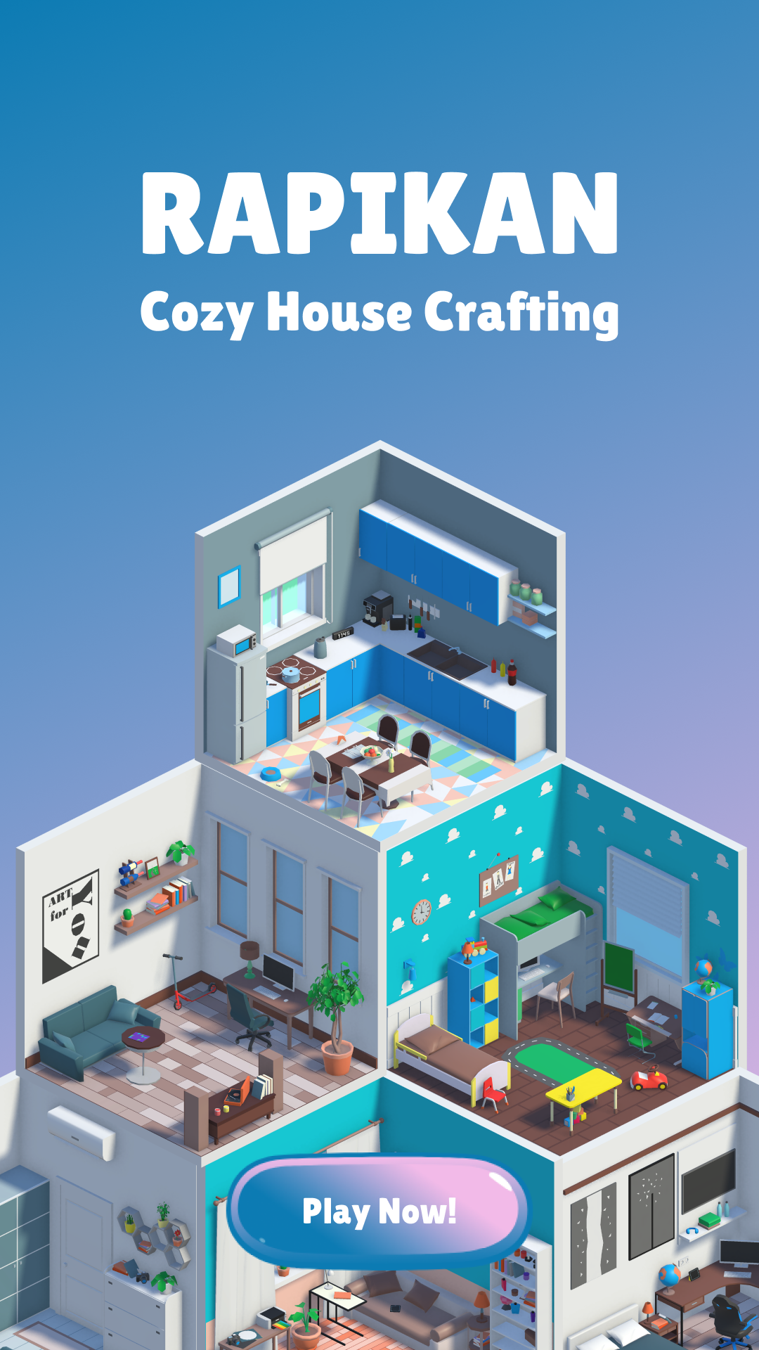 RAPIKAN - Cozy House Crafting by Pencatat Handal Games