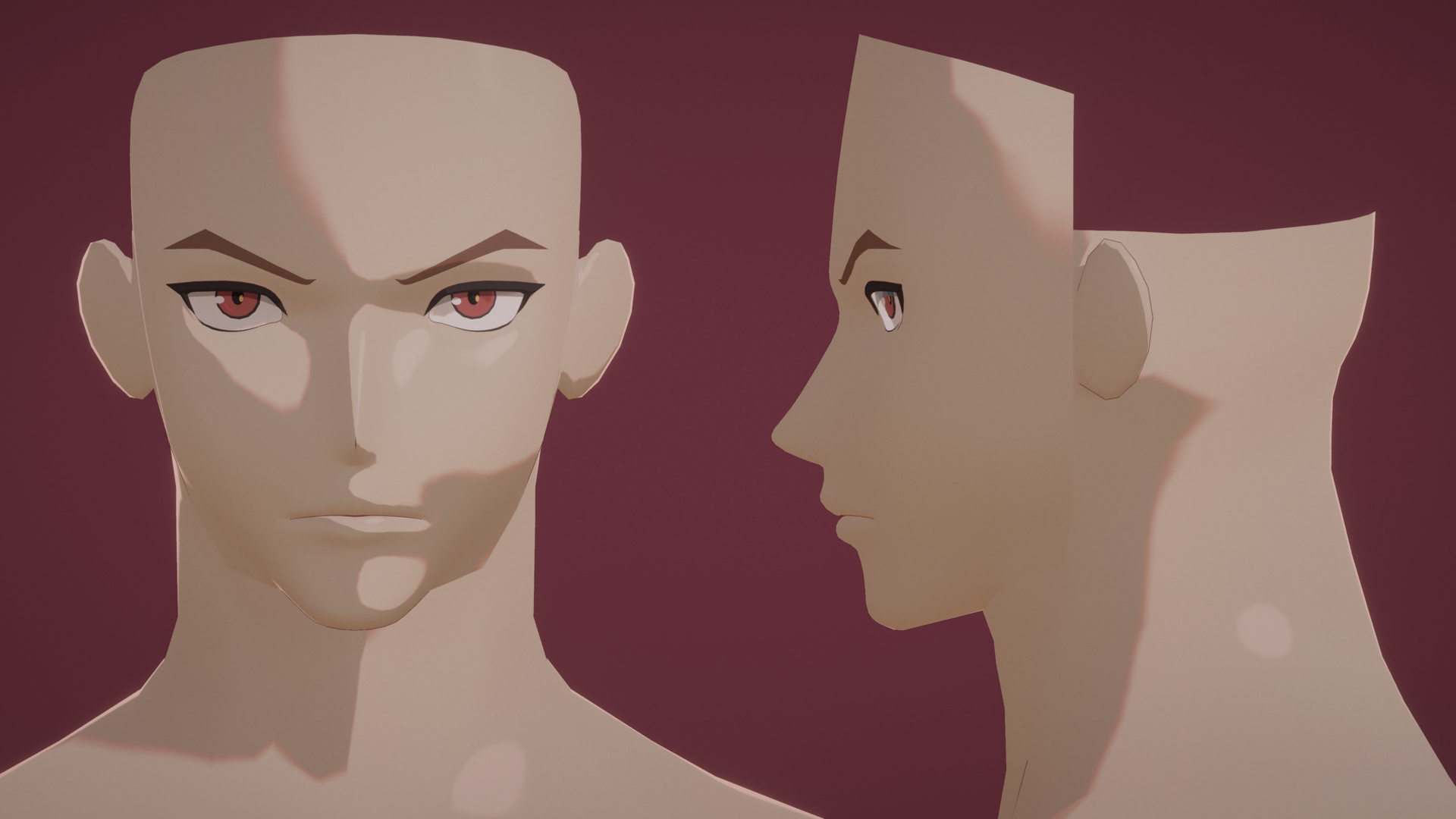 Zenless Zone Zero-Inspired Buffed Male Base Model by One-handed Swordplay