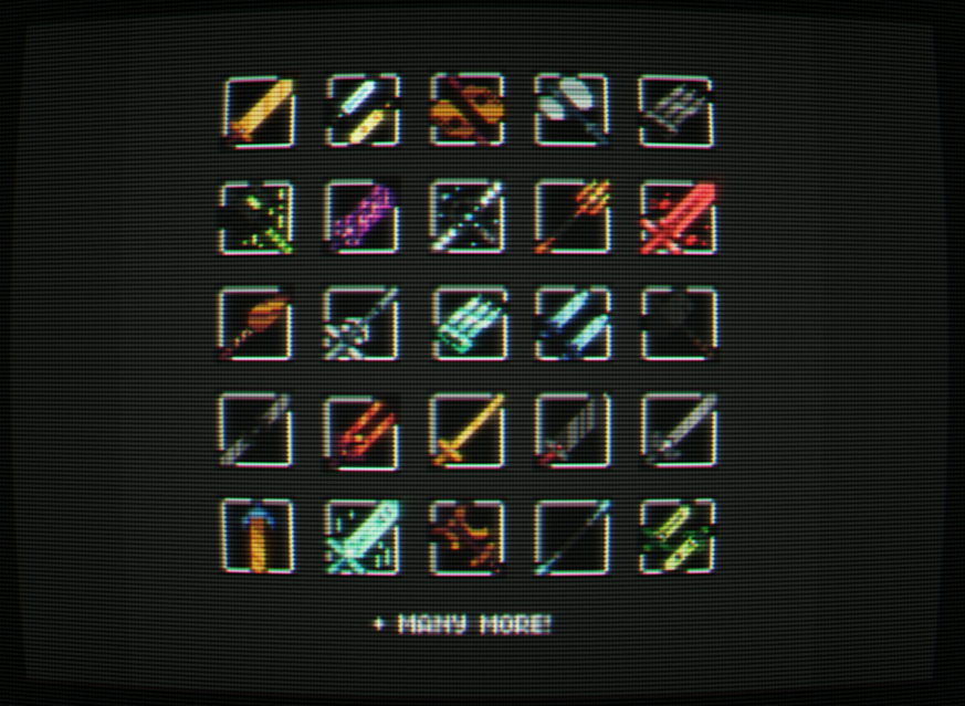 The DARK Series - Icon Pack - Weapons by Penusbmic