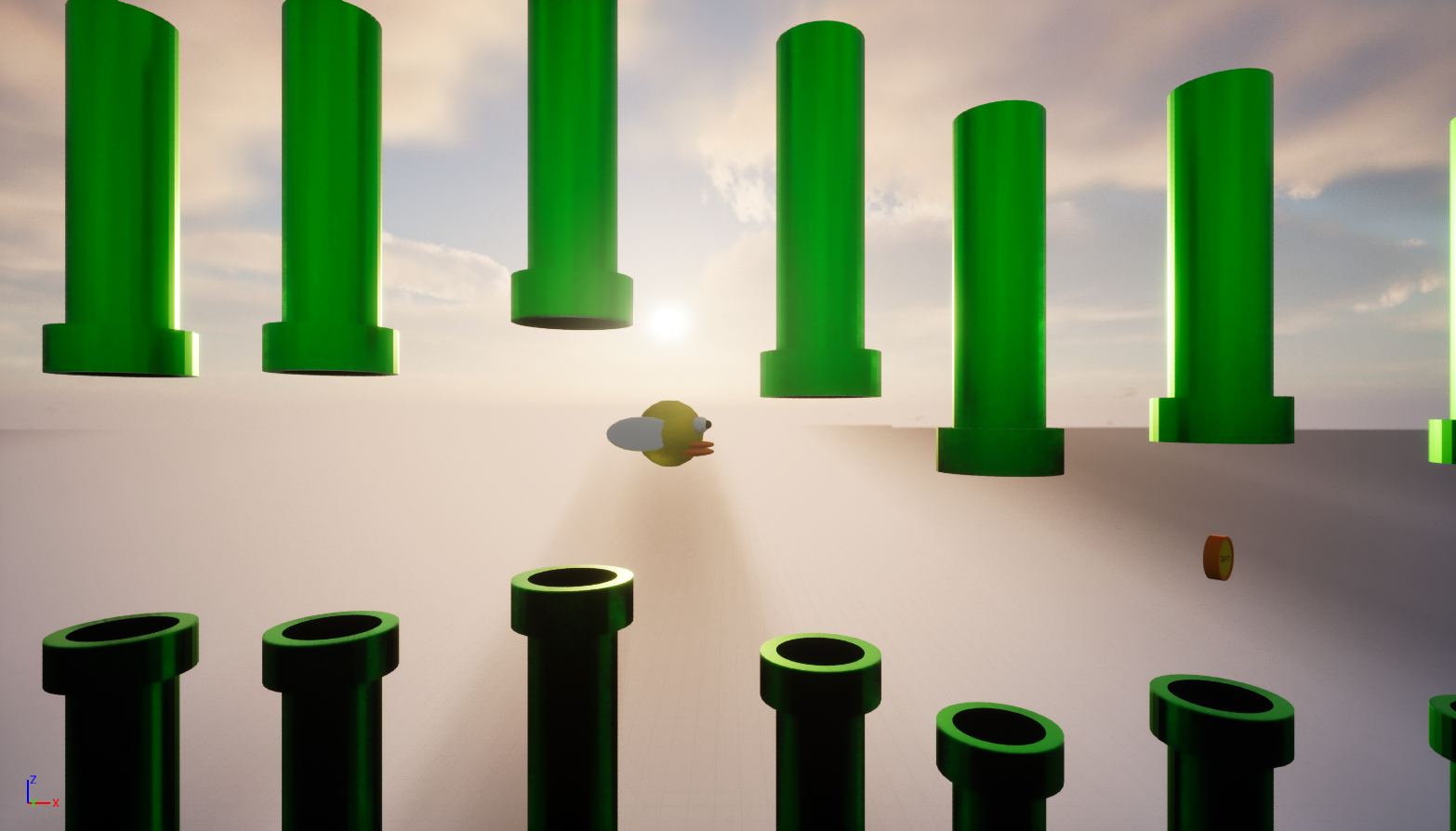 3D Flappy Bird by Djakoy