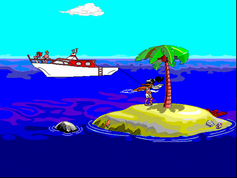 Johnny Castaway Desktop by deckarep