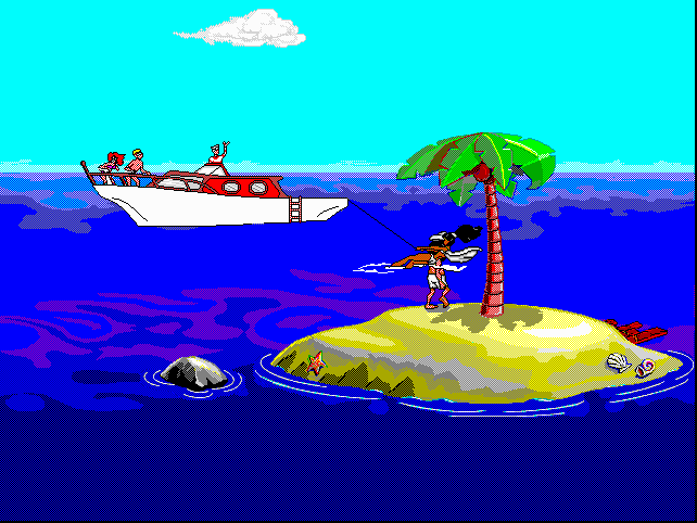 Johnny Castaway Desktop by deckarep