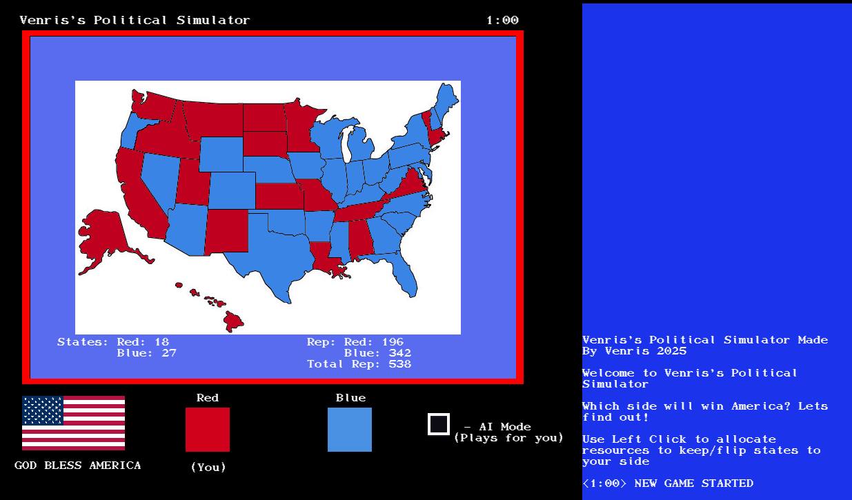 Venris's Political Simulator by Venris