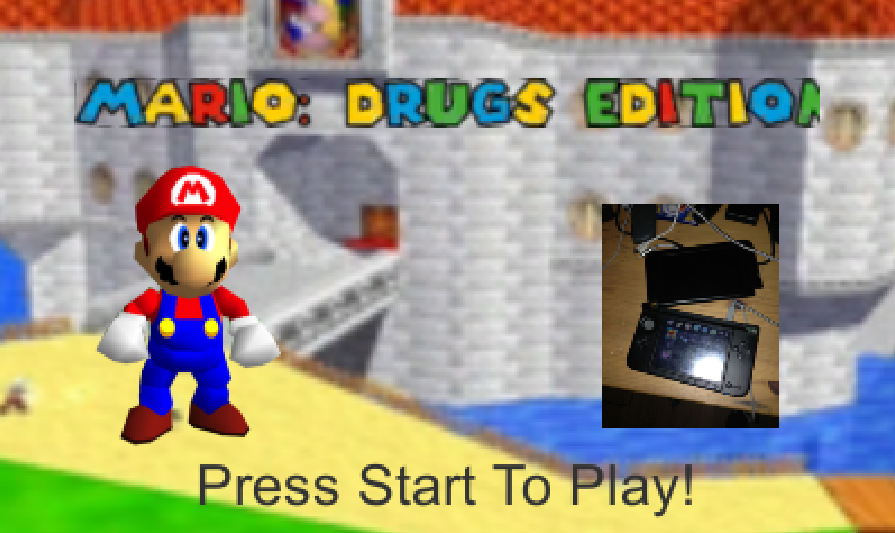 Mario: Drugs Edition 3DS Port by nonogamer9