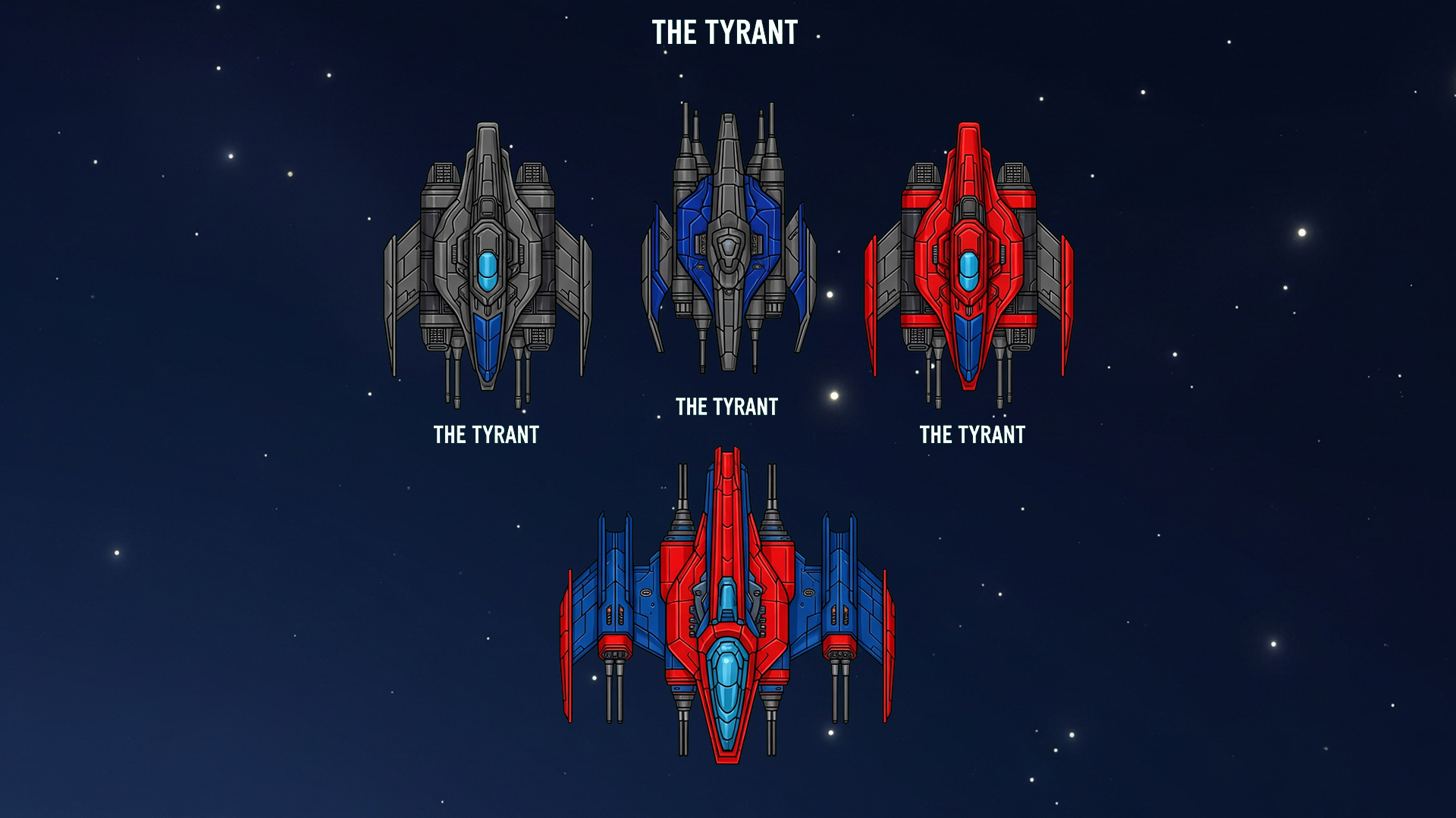 space ships with upgrades (space shooter) by BLEEDx