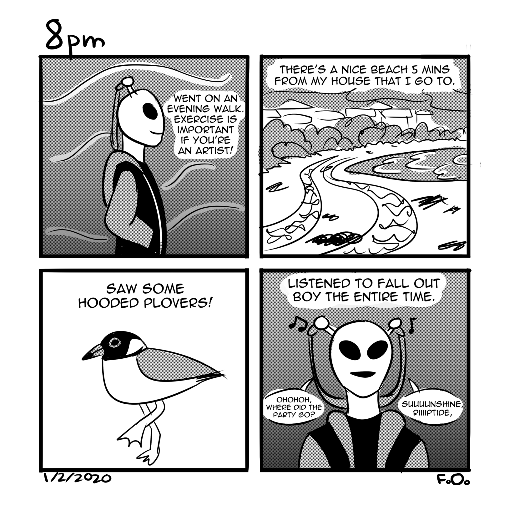 Hourly Comics Day - 2020-2025 by Finn O'Sullivan