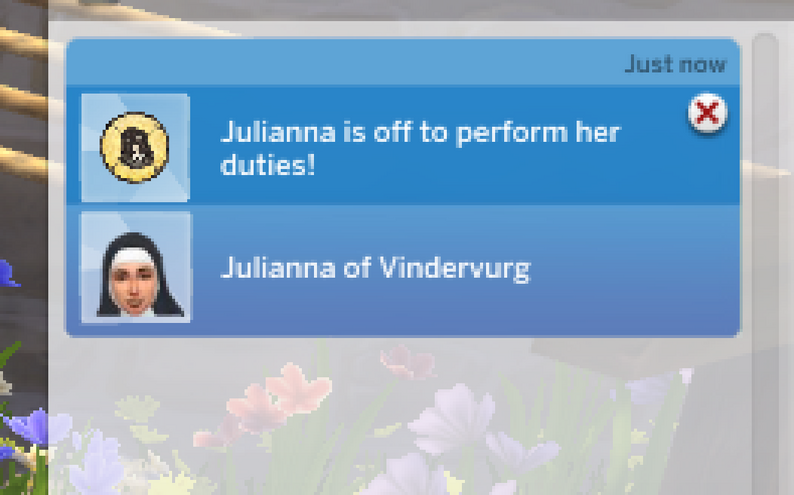 Medieval Nun Career for the Sims 4 by BogusAvathePit's Sims 4 Mods