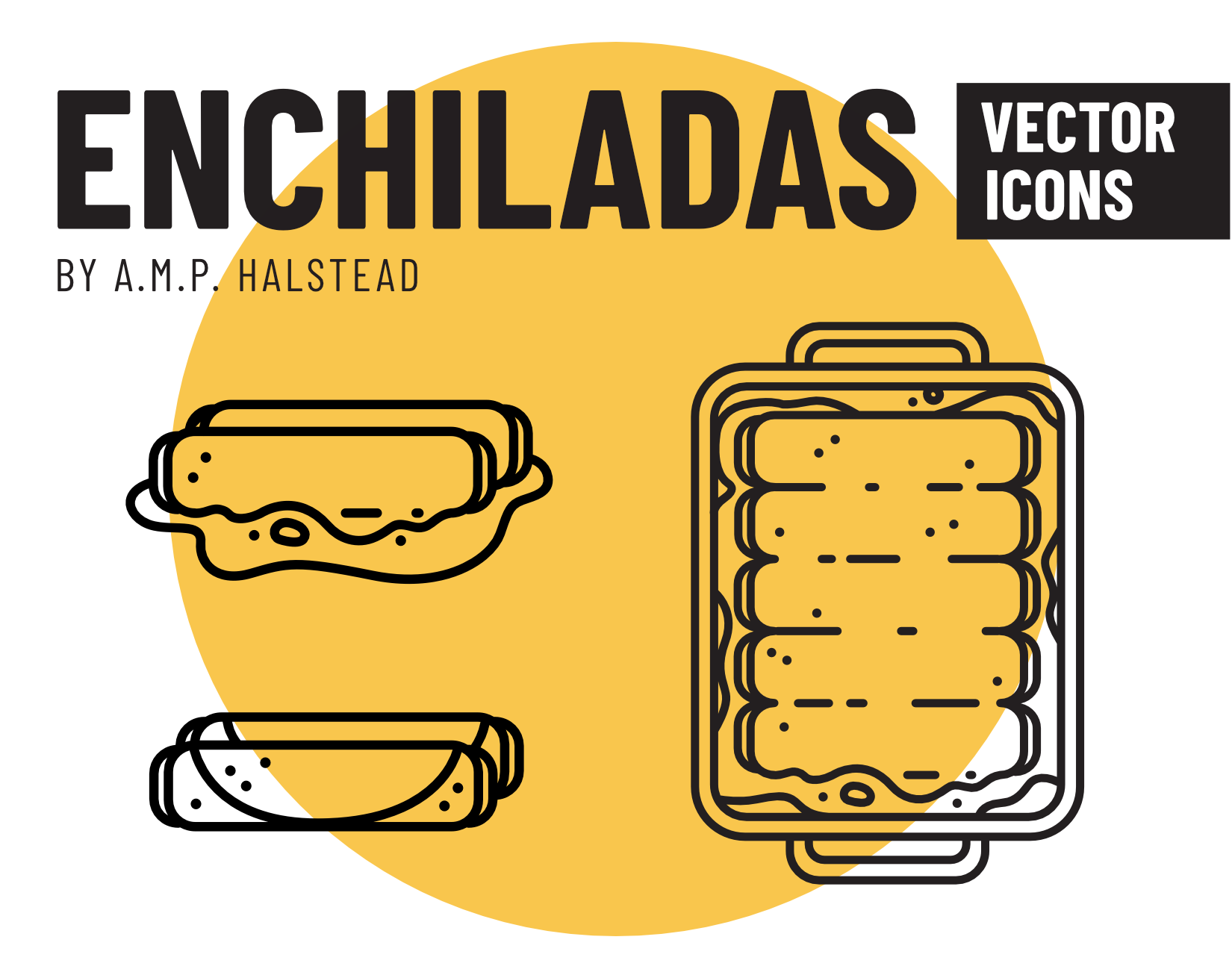 Icon Pack: Enchiladas - Icon Pack: Enchiladas by A.M.P. Halstead