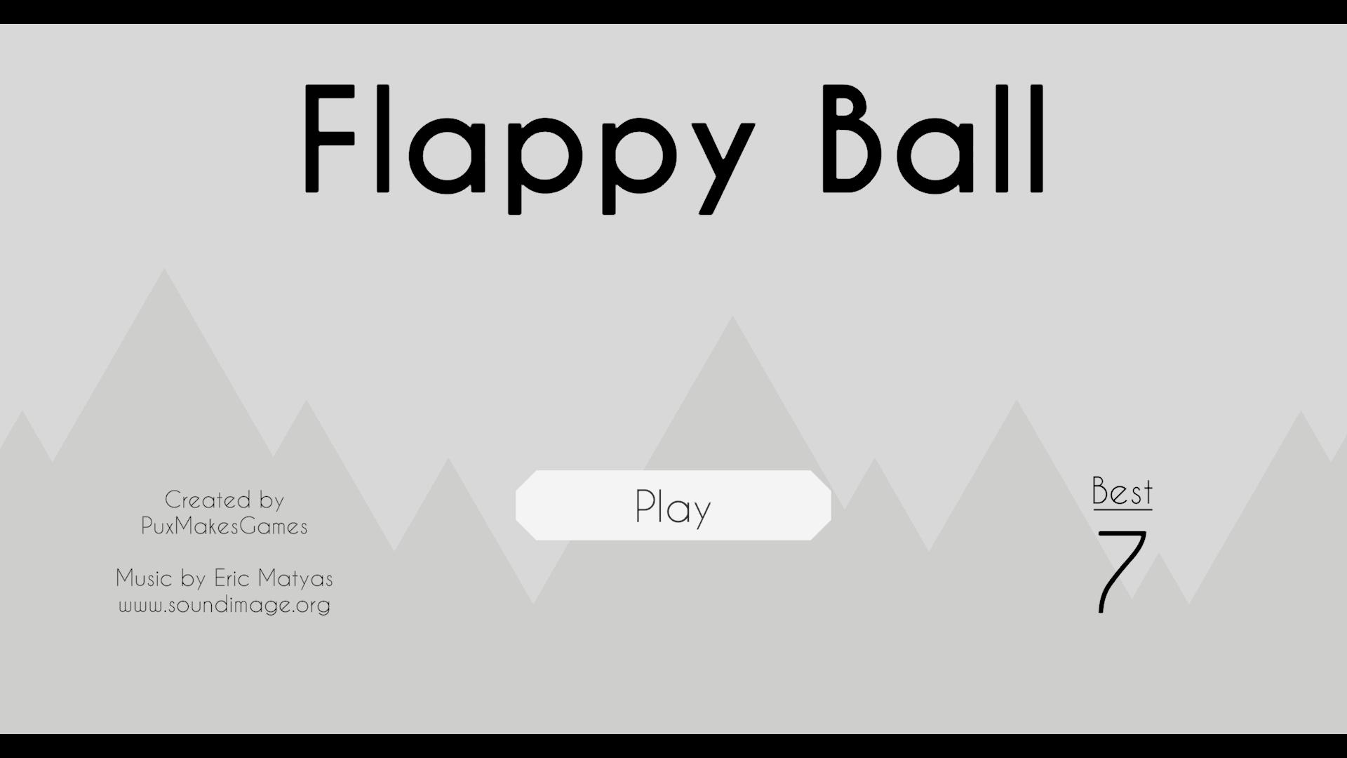 Flappy Ball by PuxMakesGames