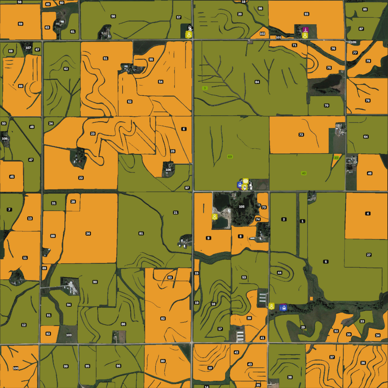 FS25 Carroll Iowa 4X by drmodding