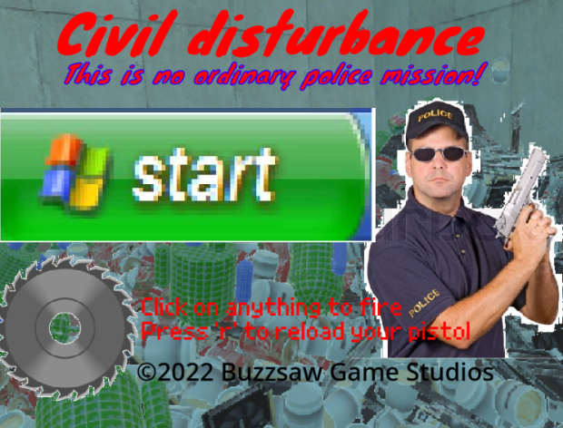 Civil Disturbance: Point and click shooter by Buzzsaw game studios