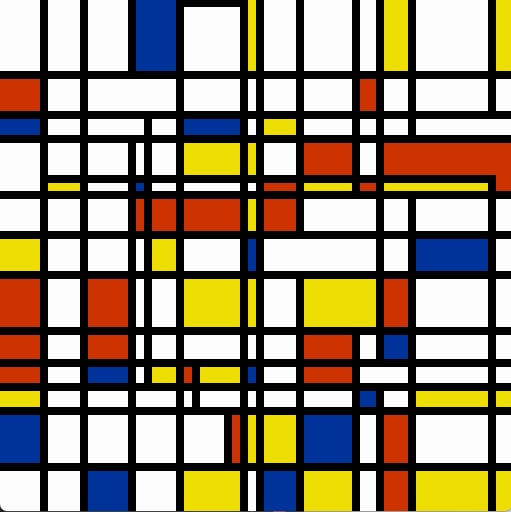 mondriaan by coen-meijer for LOWREZJAM 2025 - itch.io