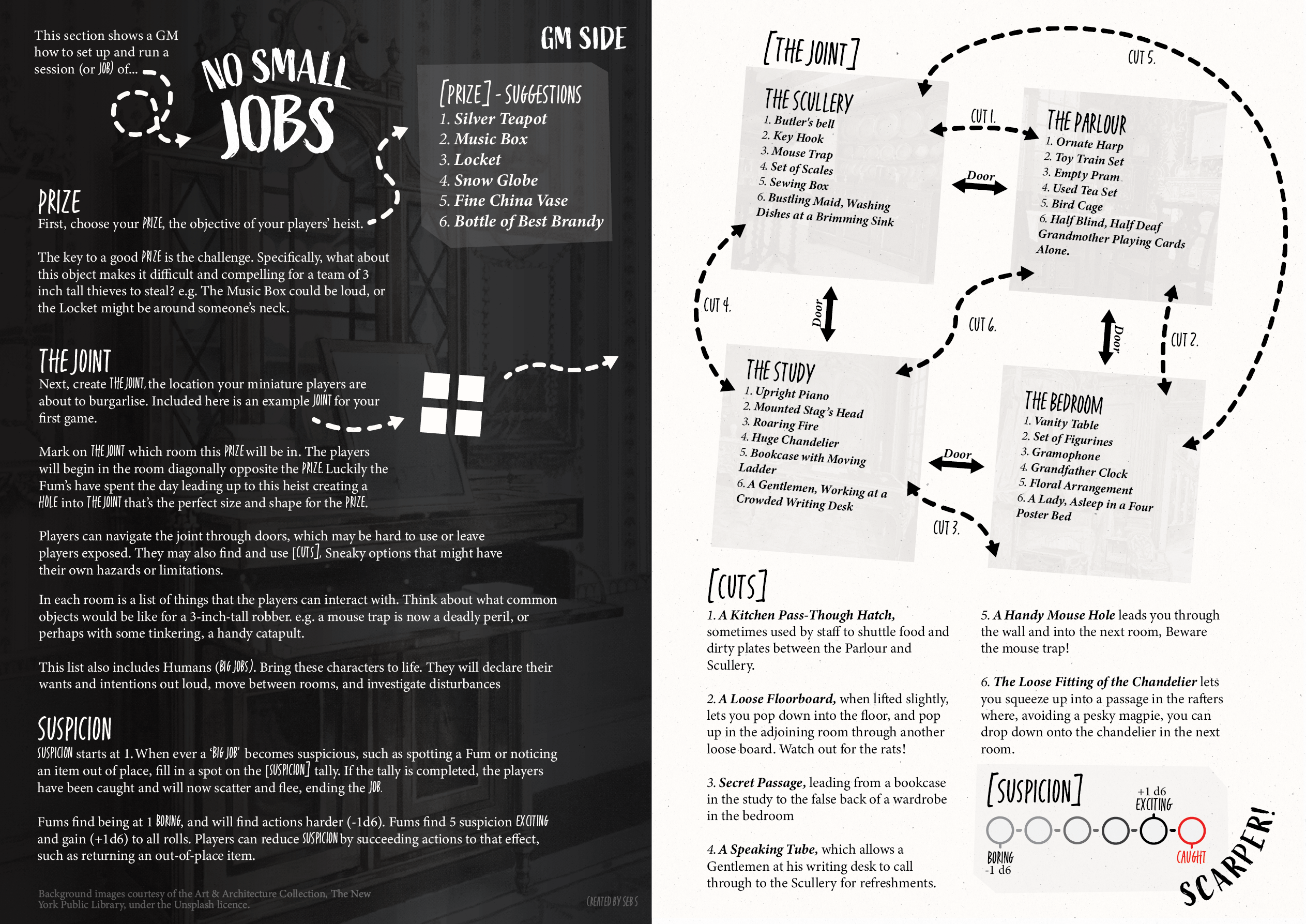 No Small Jobs by Seb S for One-Page RPG Jam 2025 - itch.io