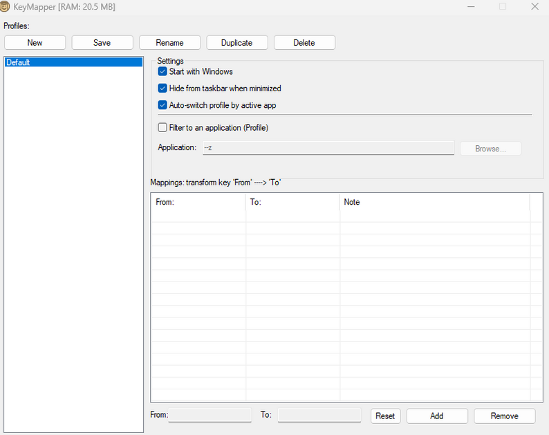 KeyMapper by SundayLab
