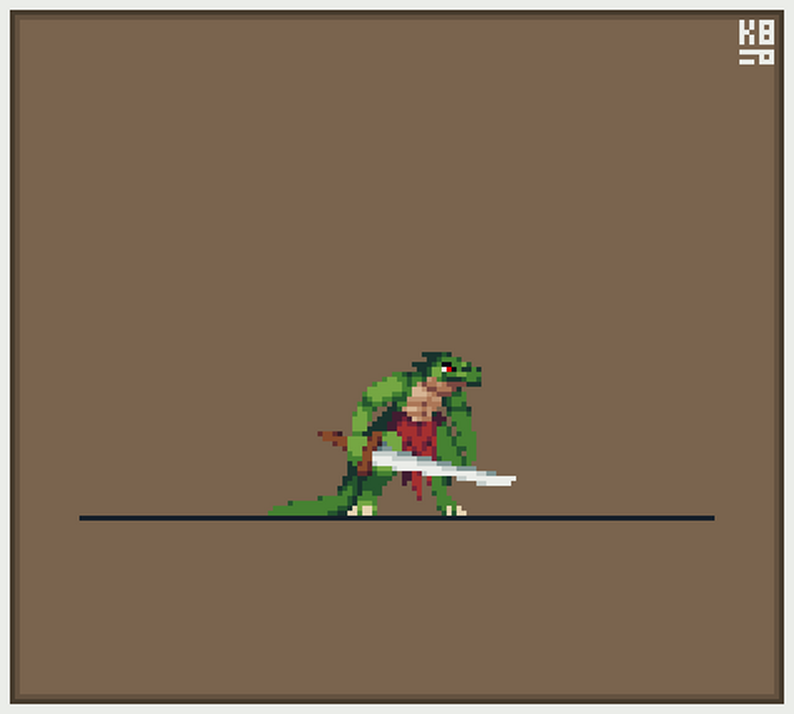 Lizard Enemy Pack by KBPixelArt