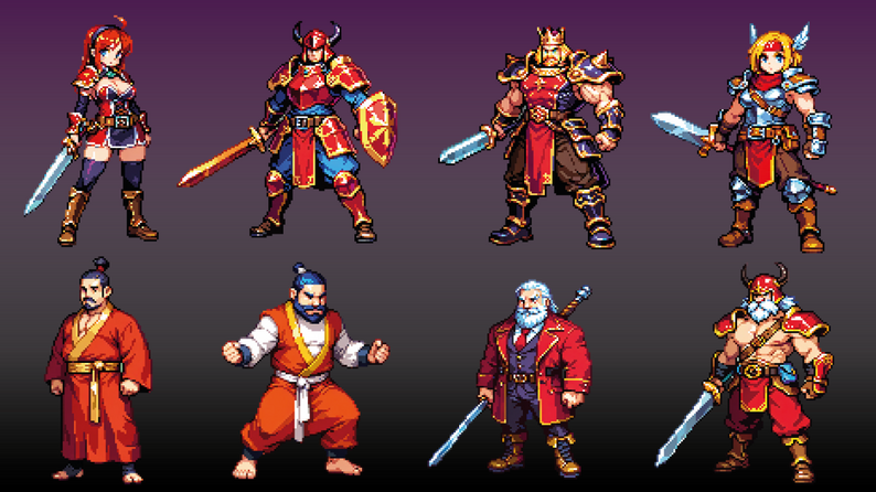 Pixel Fantasy Essentials – 660 Unique Assets by VANNArt