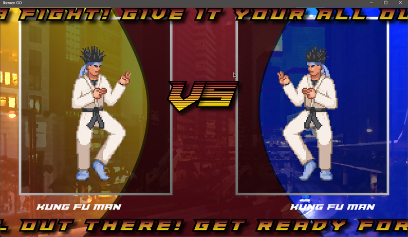 Ikemen GO Project Red Magic Screenpack by technicalgerm8
