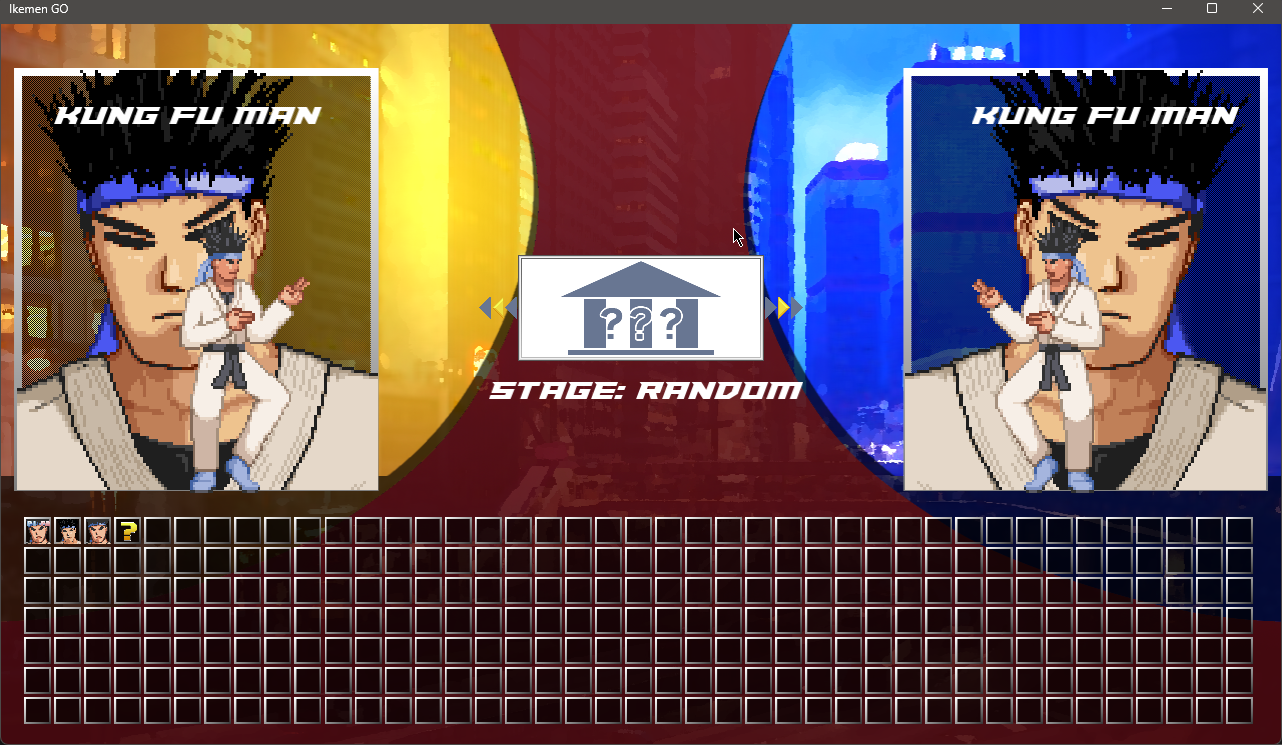 Ikemen GO Project Red Magic Screenpack by technicalgerm8