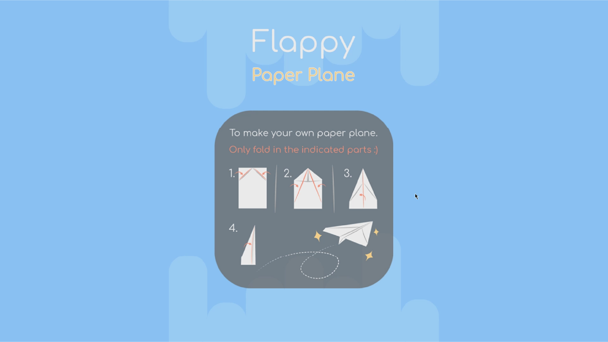 Flappy Paper Plane by Twisted By Art
