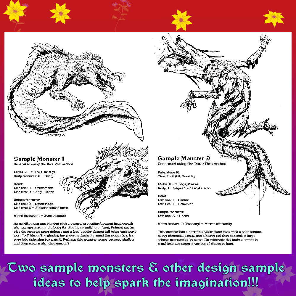 Exquisite Chimera: A Monster Maker Game by Sol Somnivagrious