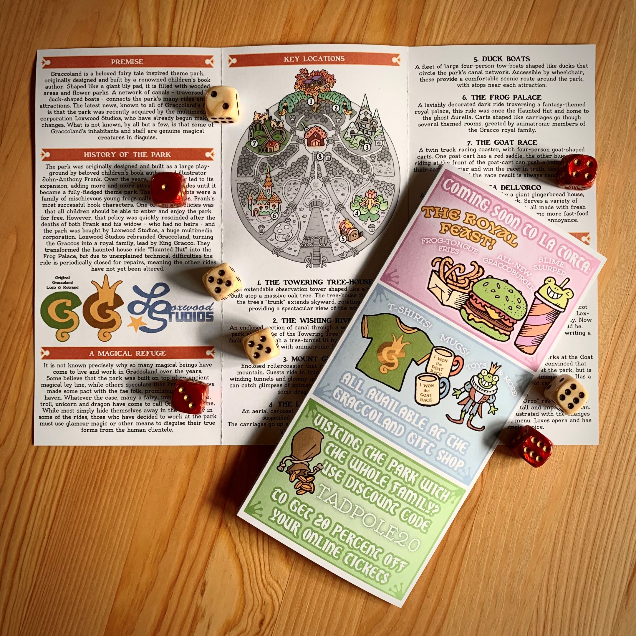 Welcome To Graccoland: A Whimsical Fantasy Adventure Setting by ...
