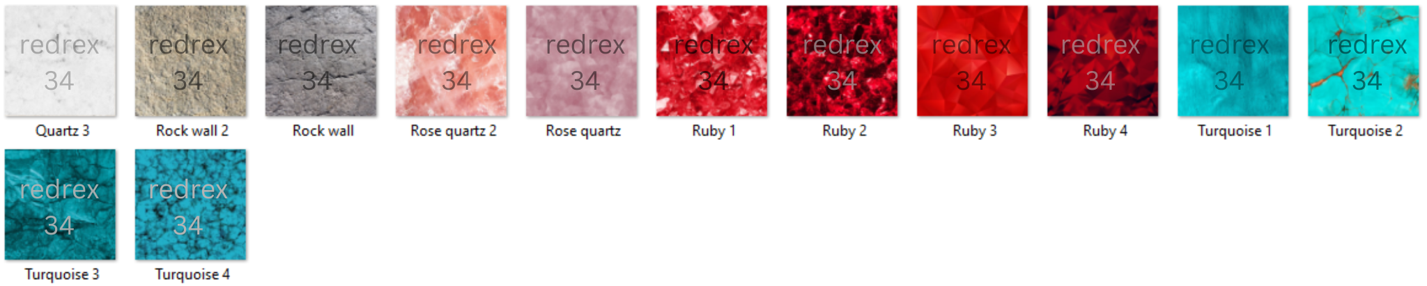 50+ Gem, Cave, and Cliff Textures by redrex34