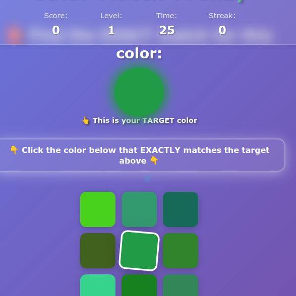 Color Match Frenzy by Amit Chausali