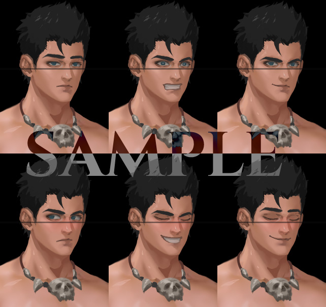 2D Male Bara Fantasy by Soul Realm Art