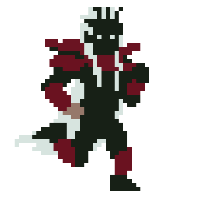 Pixel Art Character Spritesheet – Blood Knight by Ito