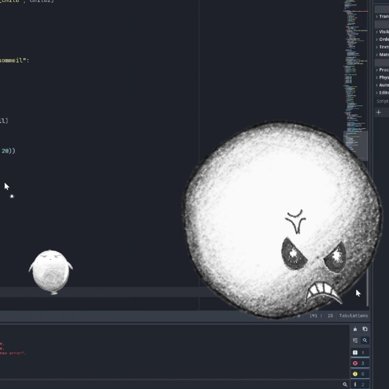 Slime slicer: Balloon dies once by Lathyos