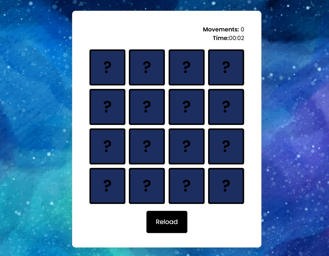 Atmosphere Memory Game by shirlyalima