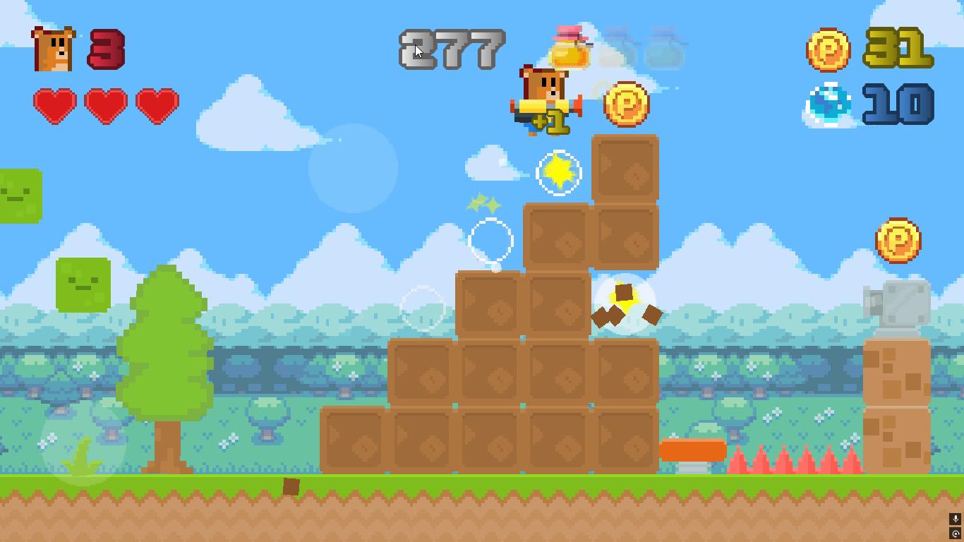 [RELEASE] Pixy And The Lost Honey - 2D Puzzle Platformer - Release Announcements - itch.io