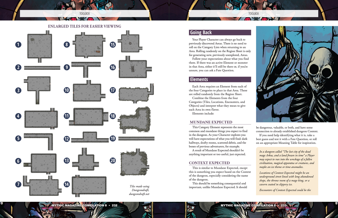 Mythic Magazine Compilation 8 by Word Mill Games